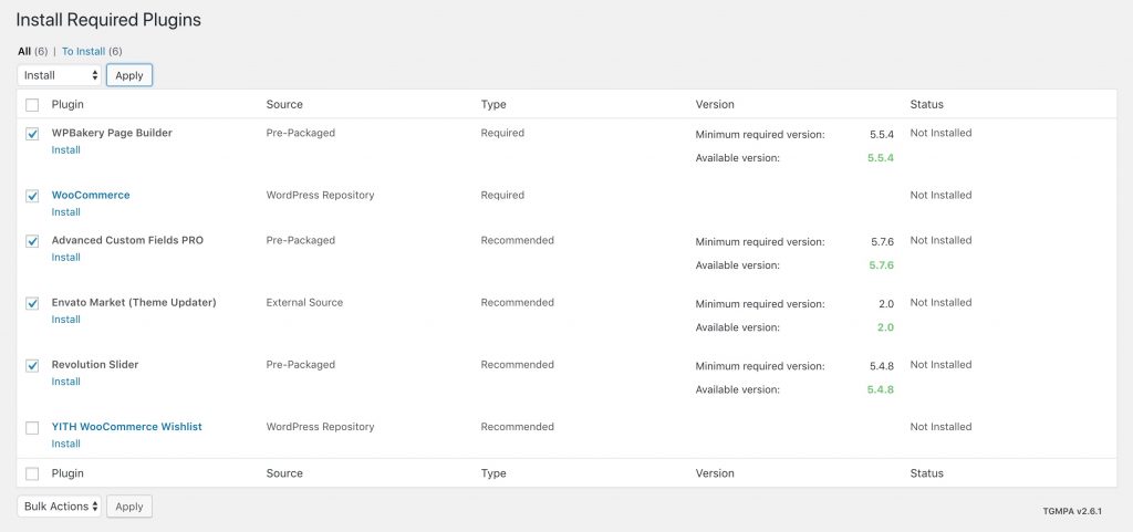 Installing Required Theme Plugins - Laborator Installing Required Theme Plugins - Laborator